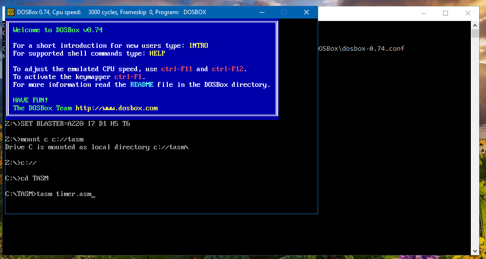 How to install and configure TASM on Windows 7/8/10.